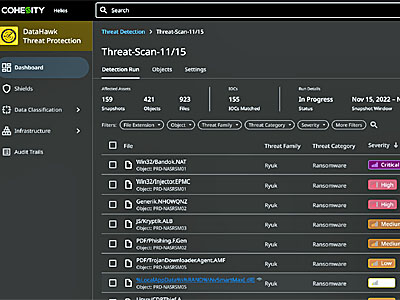 Cohesity、データバックアップサービスにランサムウェア被害検出機能「DataHawk」を追加 | IT Leaders