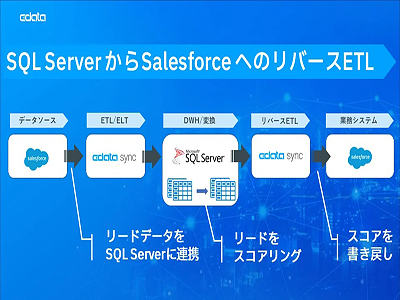 データ同期ツール新版「CData Sync V24」、SQL ServerからSalesforceにデータを書き戻し | IT Leaders
