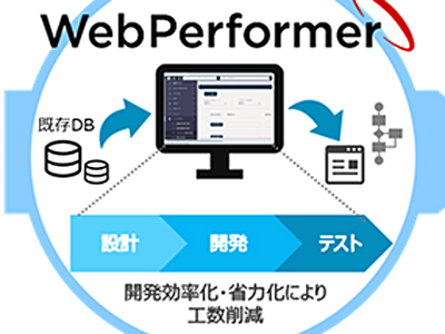 ローコード開発ツール新版「WebPerformer V2.6」、データベース定義から画面を自動生成 | IT Leaders
